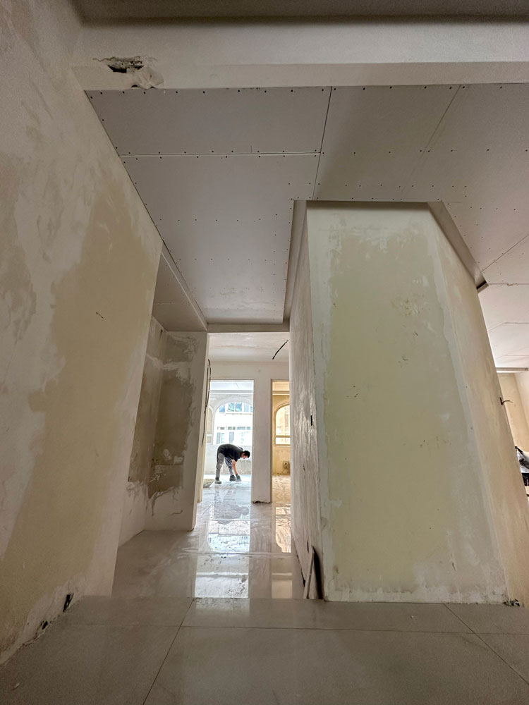 اجرای کناف در جردن خیابان تور | تهران کناف